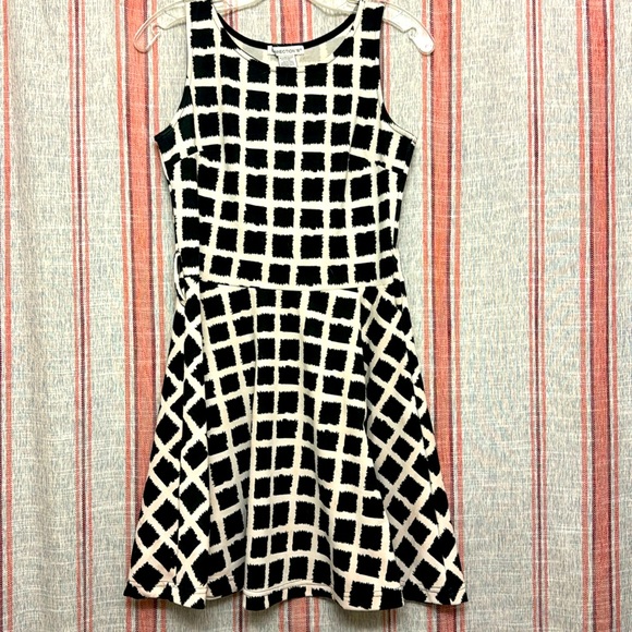 Connection 18 | Dresses | Connection 8 Black And White Block Dress ...